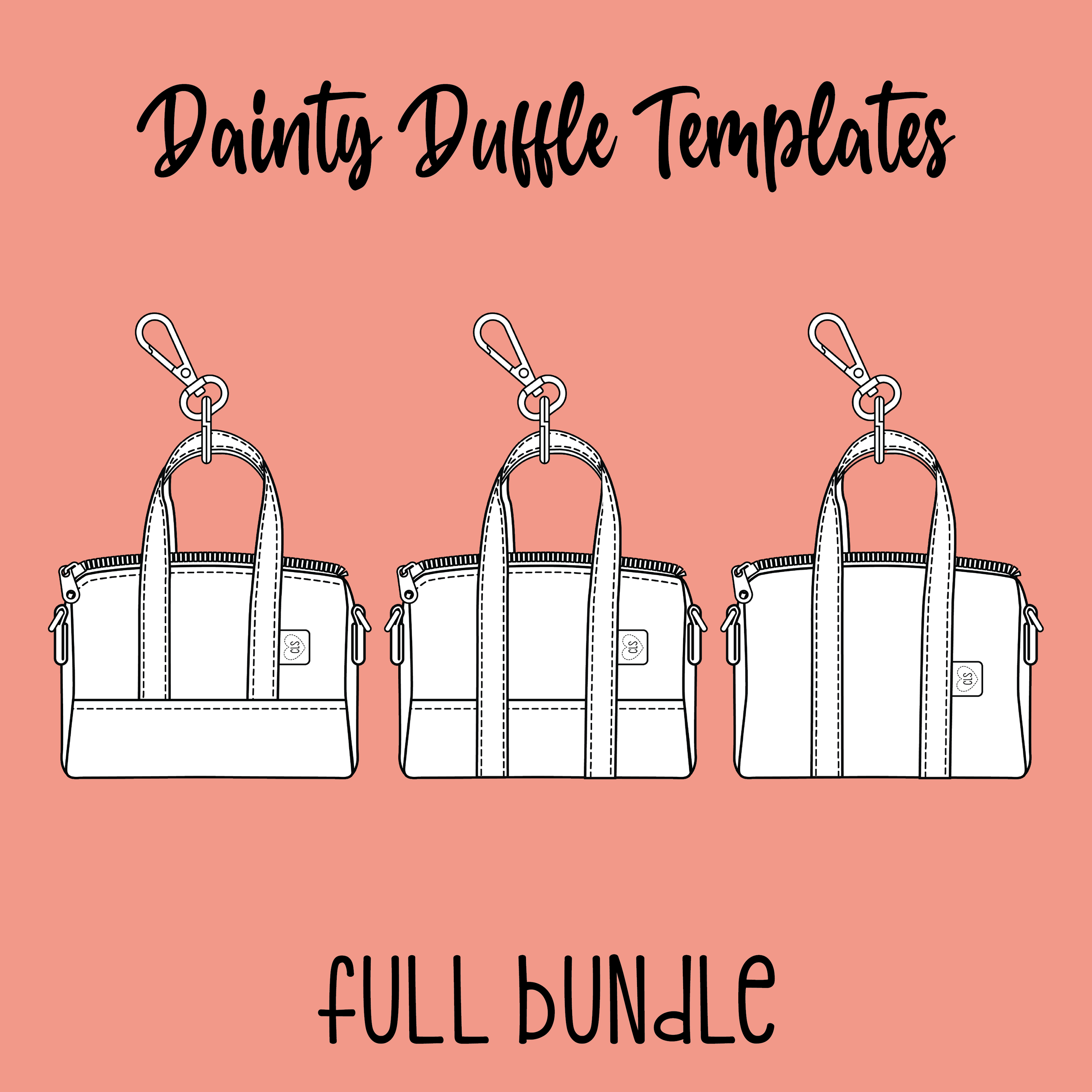 Dainty Duffle Templates – Carolina Little Stitches